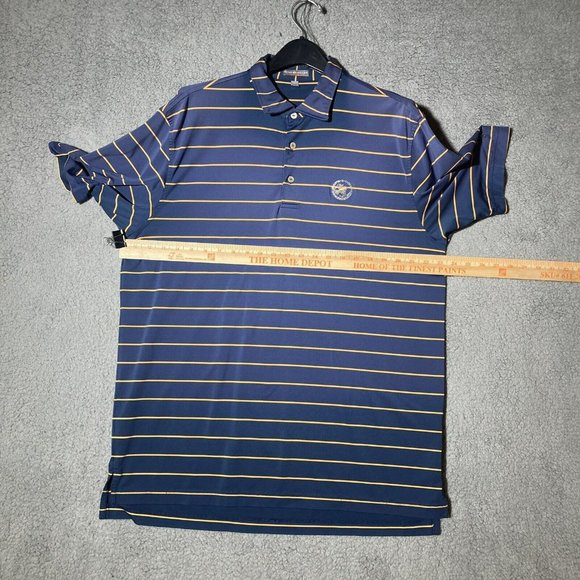 Peter Millar | Shirts | Peter Millar Mens L Golf Polo Raptor Research ...
